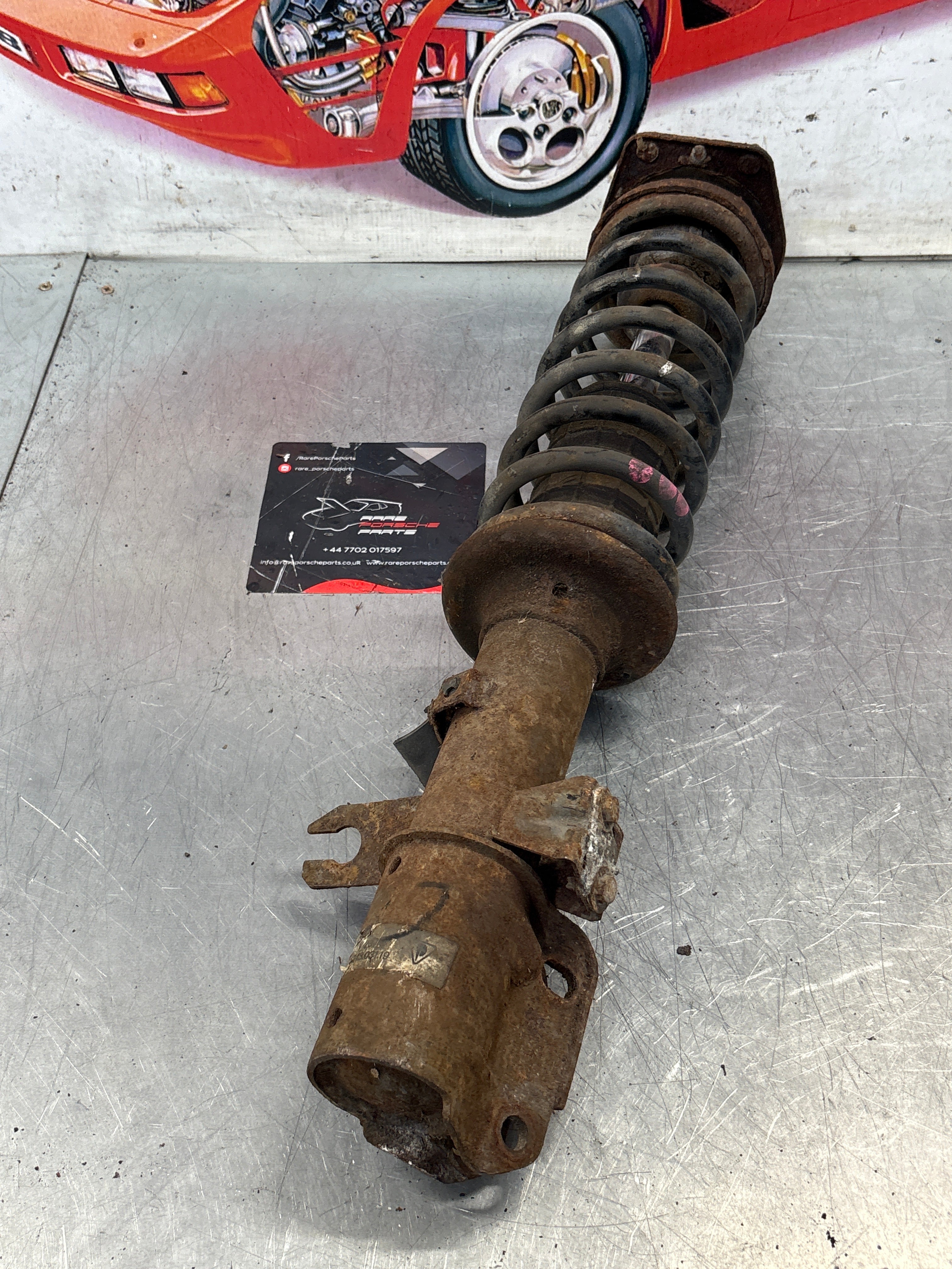 Porsche 944 S2 left, near side, shock absorber , 94434303119 used, spa ...