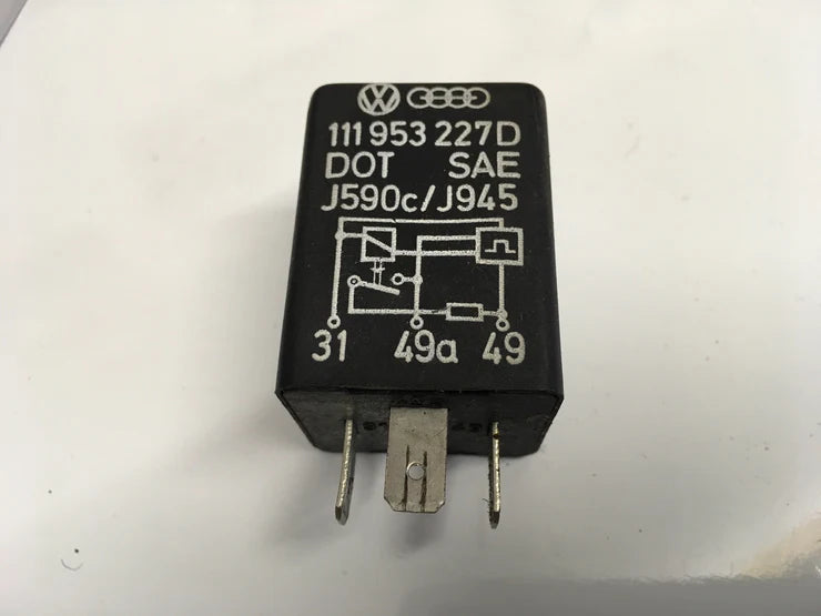 Porsche Porsche 944/924 indicator flasher Relay 111953227D used – Rare ...