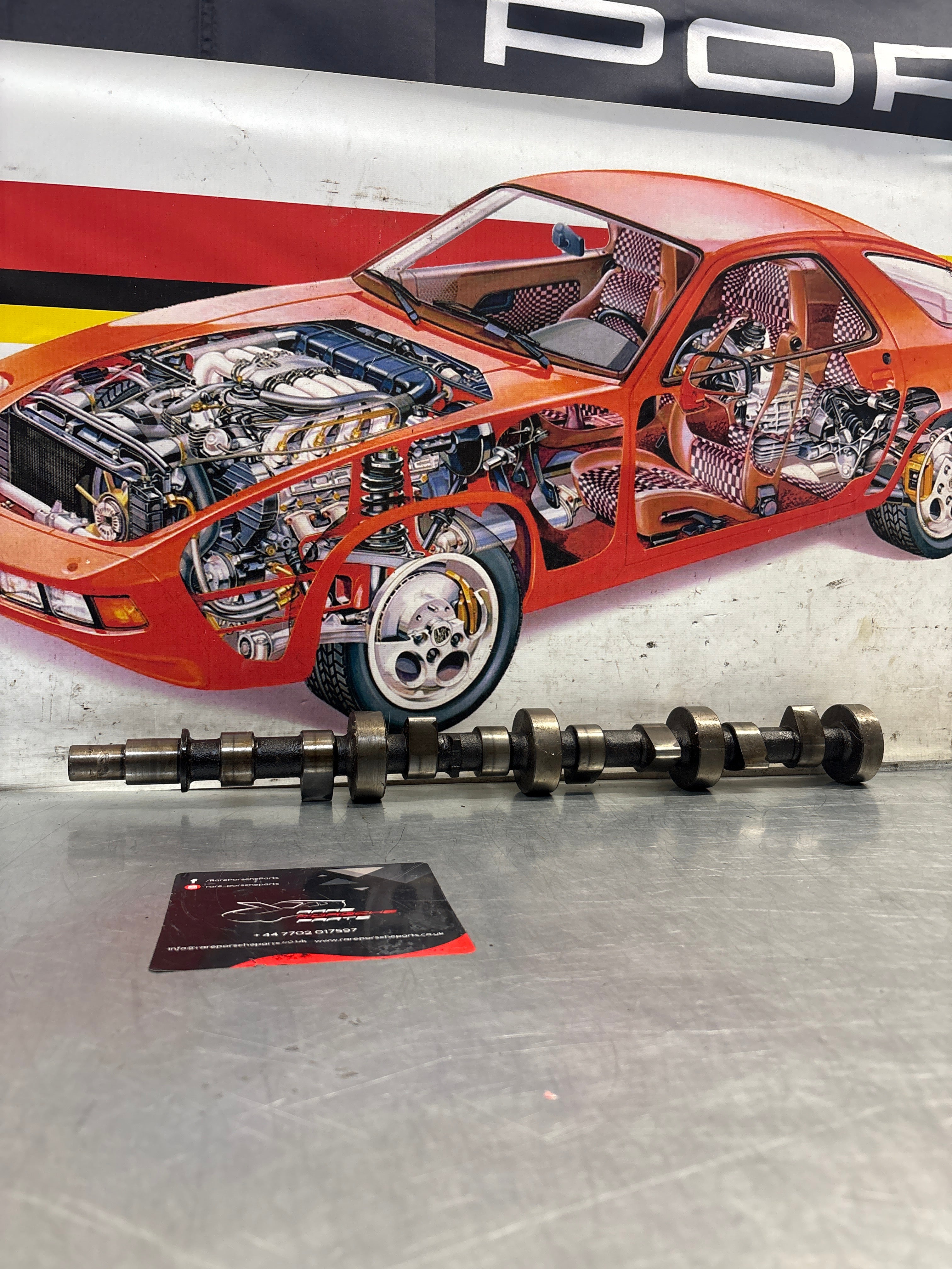 Porsche 924S 944 2.5 Cam shaft. Used. 94410515505R – Rare Porsche Parts