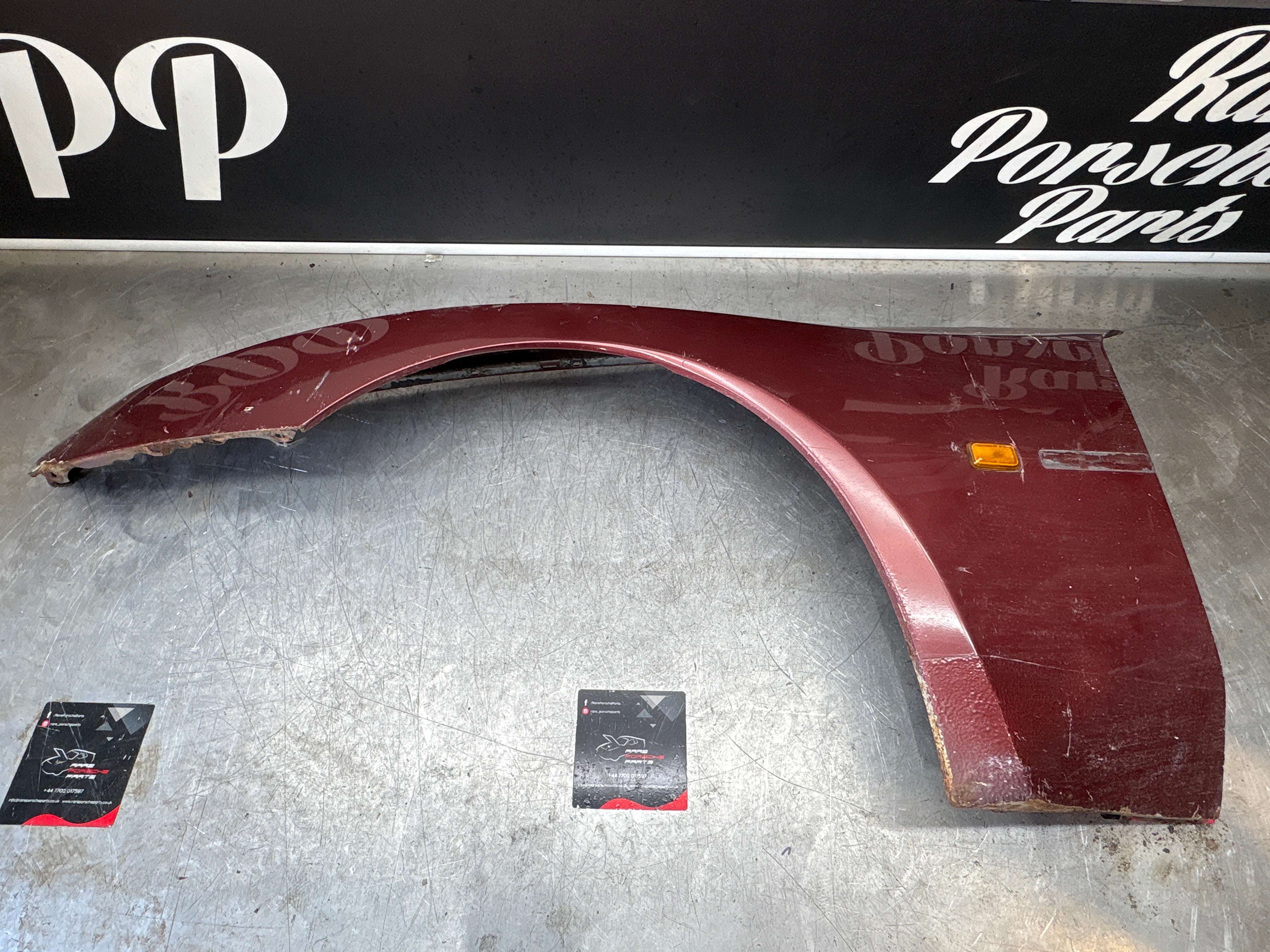 Porsche 944 left front wing, please see photos, used – Rare Porsche Parts