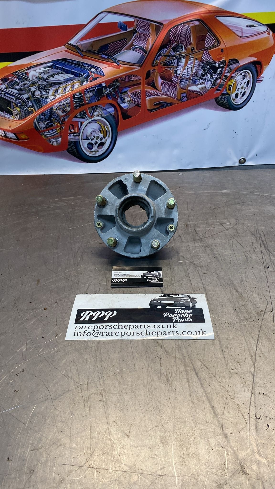 Porsche 944 front hub S2 Turbo 9513416053R, refurbished – Rare Porsche ...