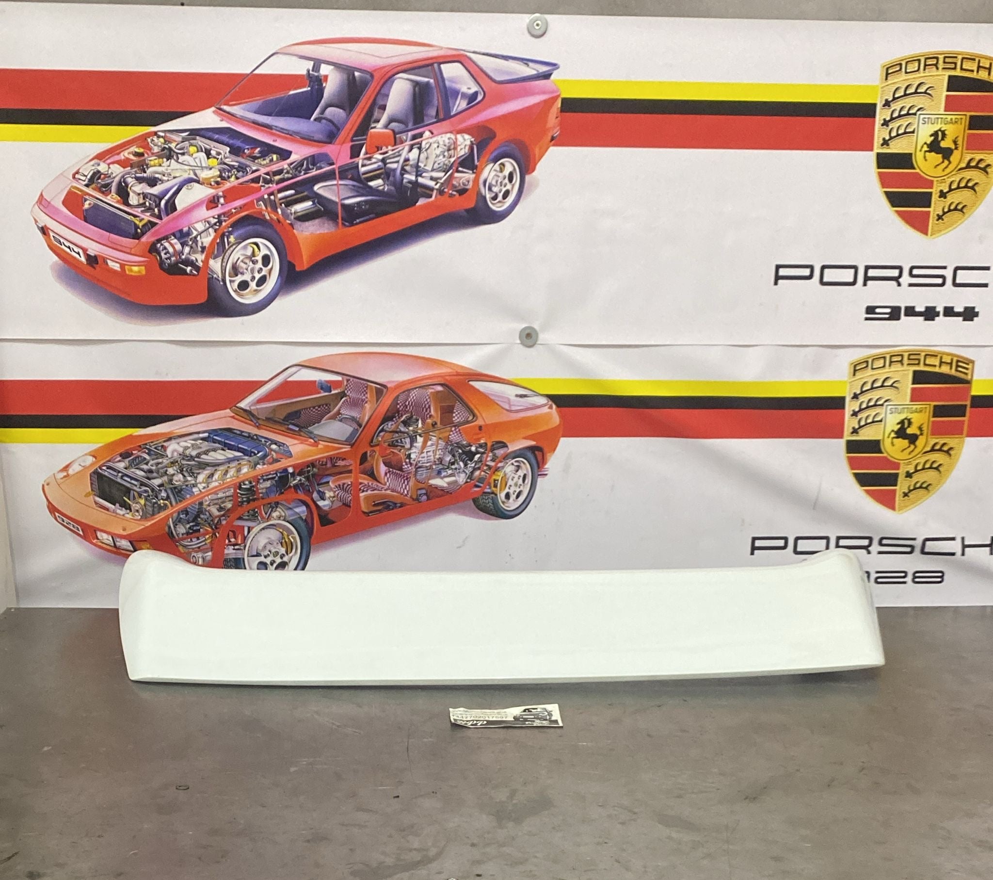 Porsche 928 S4 Rear Spoiler 92851207803, aftermarket – Rare Porsche Parts