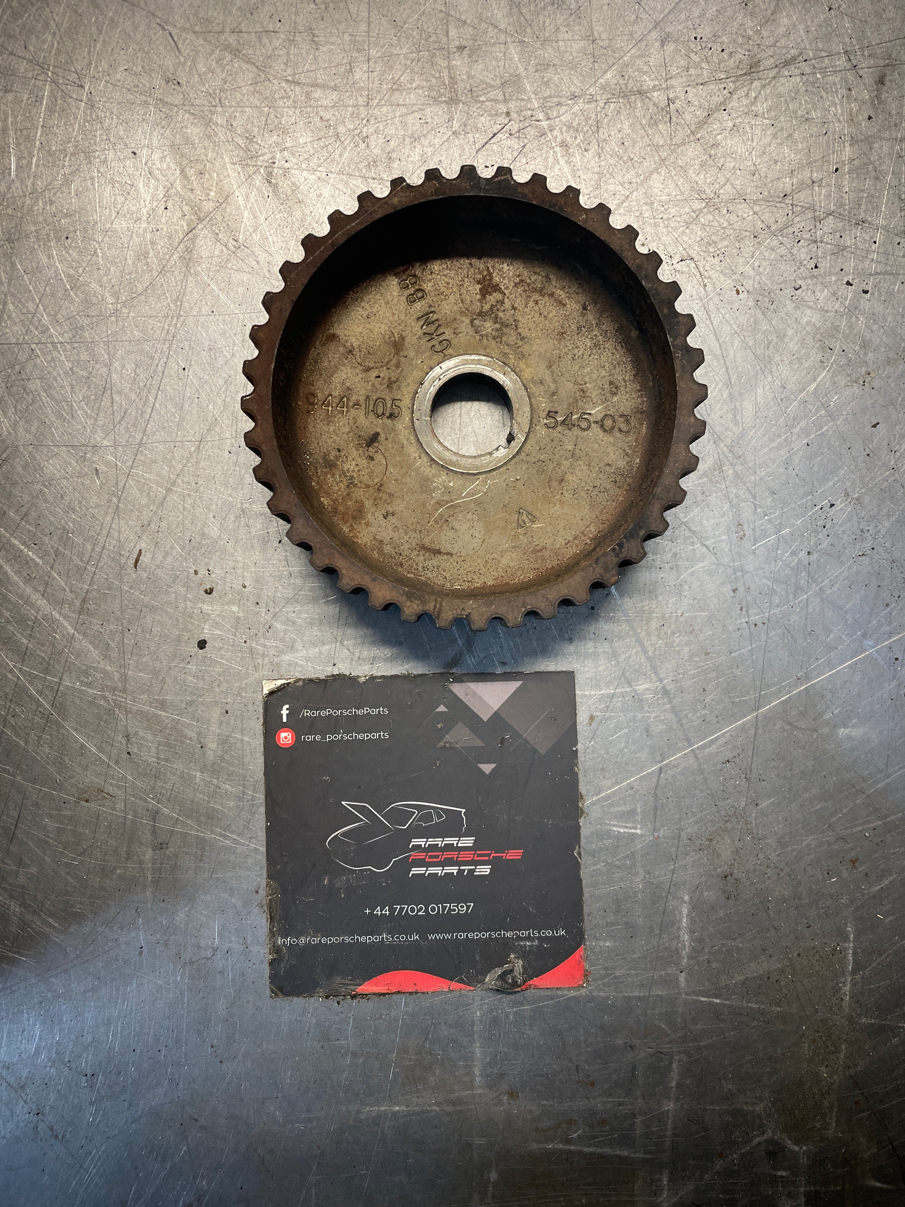 Porsche 944 Turbo Camshaft Timing Gear, used 94410554503 – Rare Porsche ...