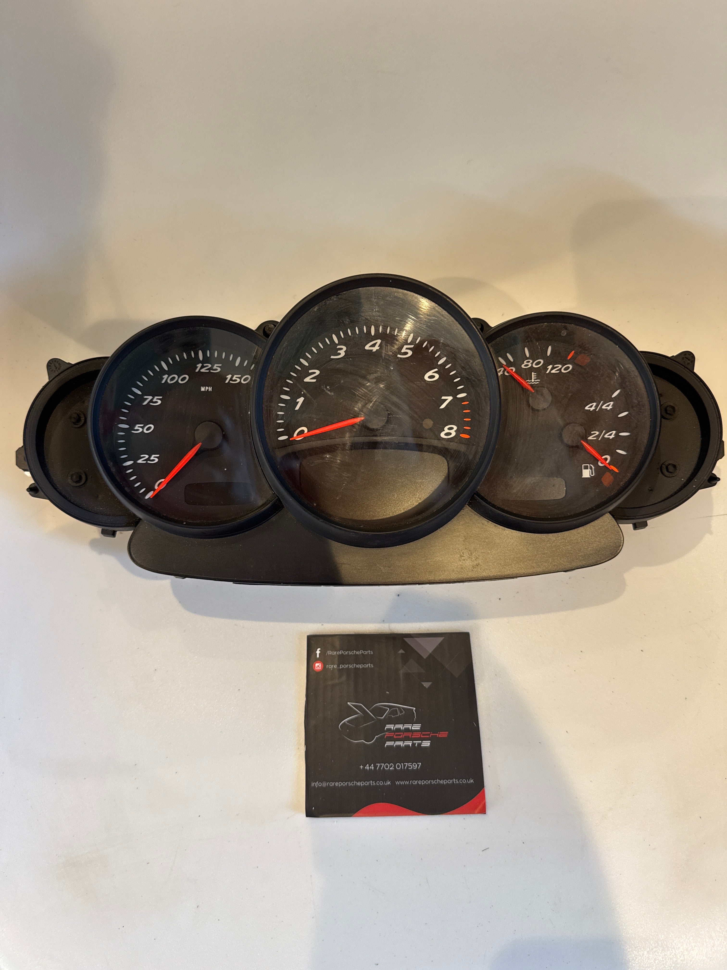 Porsche Boxster 986 Instrument Cluster, unknown mileage 9866412070270C ...