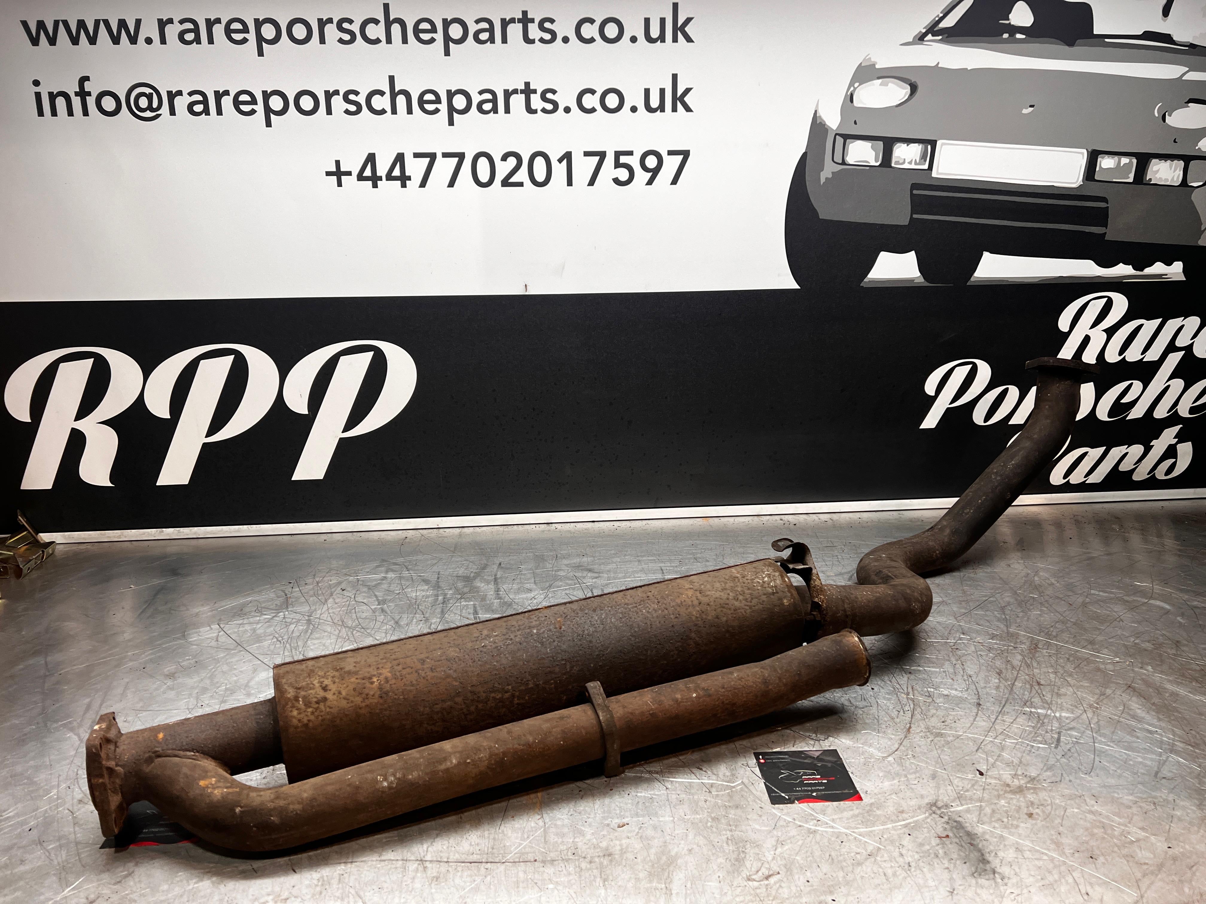 Porsche 944 Turbo front exhaust muffler 95111109303 used – Rare Porsche ...