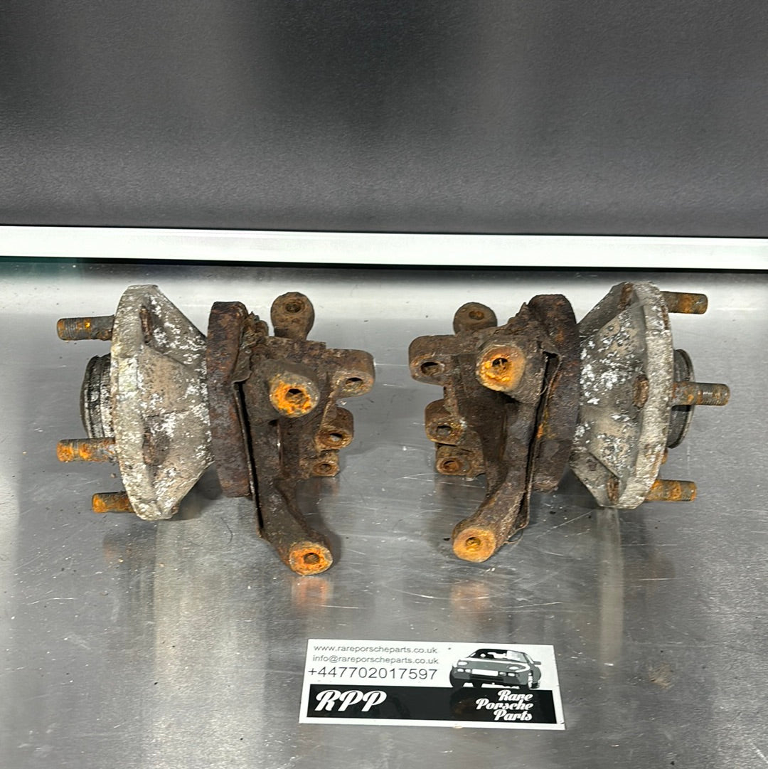 Porsche 944 Turbo M030 pair if Front Spindles with hub, 95134165534 95 ...