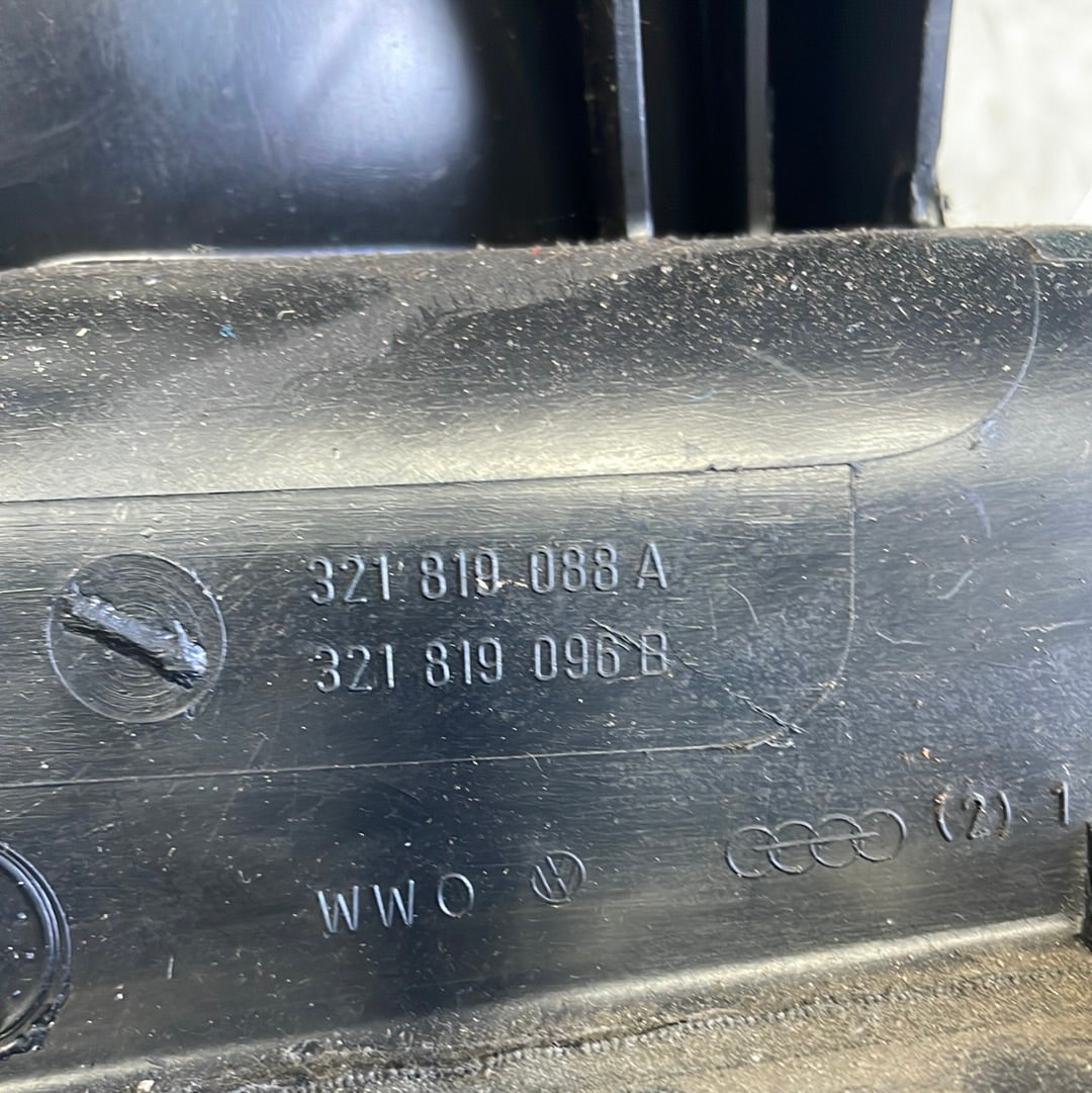 Porsche 924 80-85 944 82-85.5 heater blower fan assembly, complete 321 ...