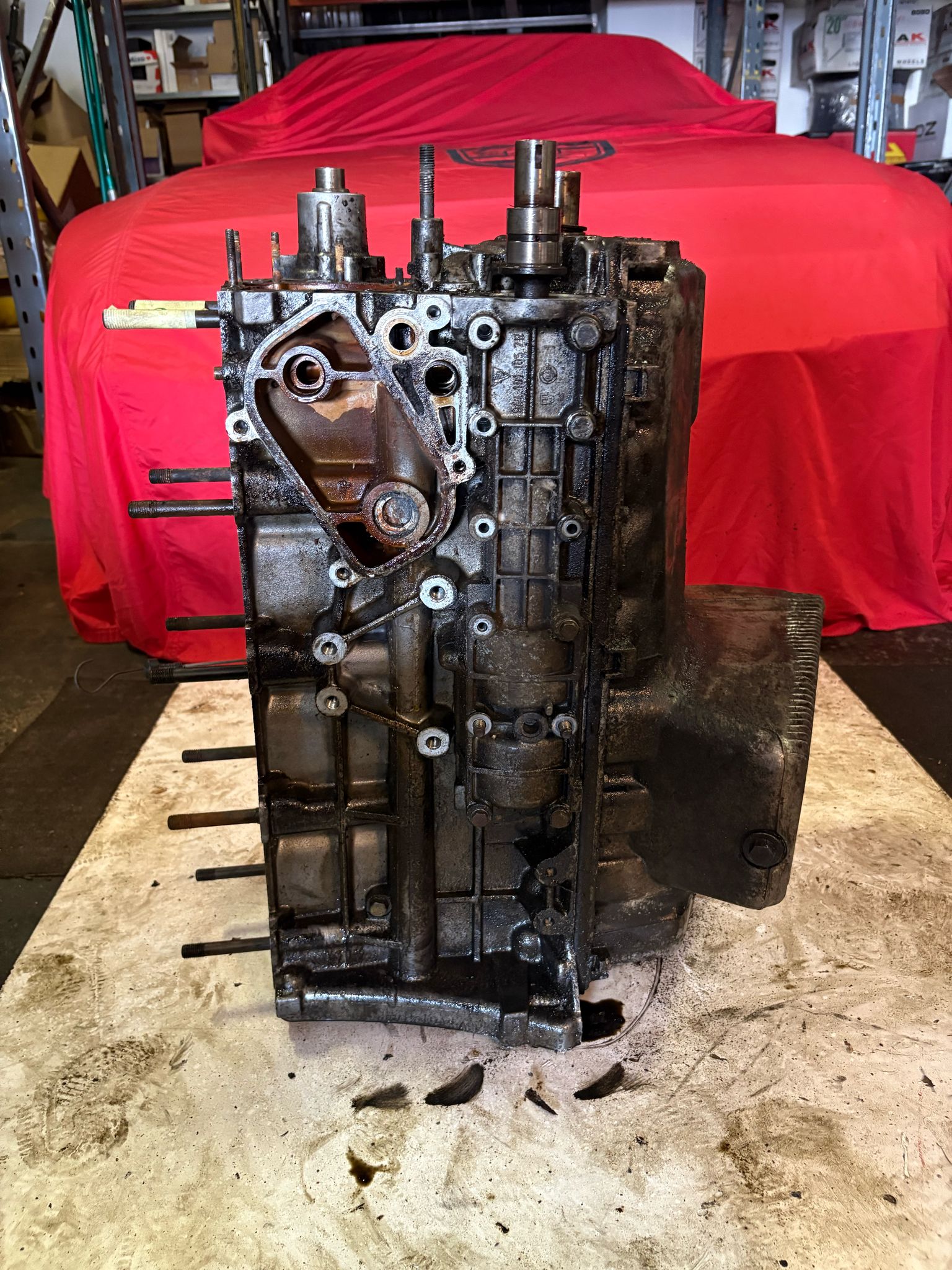 Porsche 944 M44/01 short block, used – Rare Porsche Parts