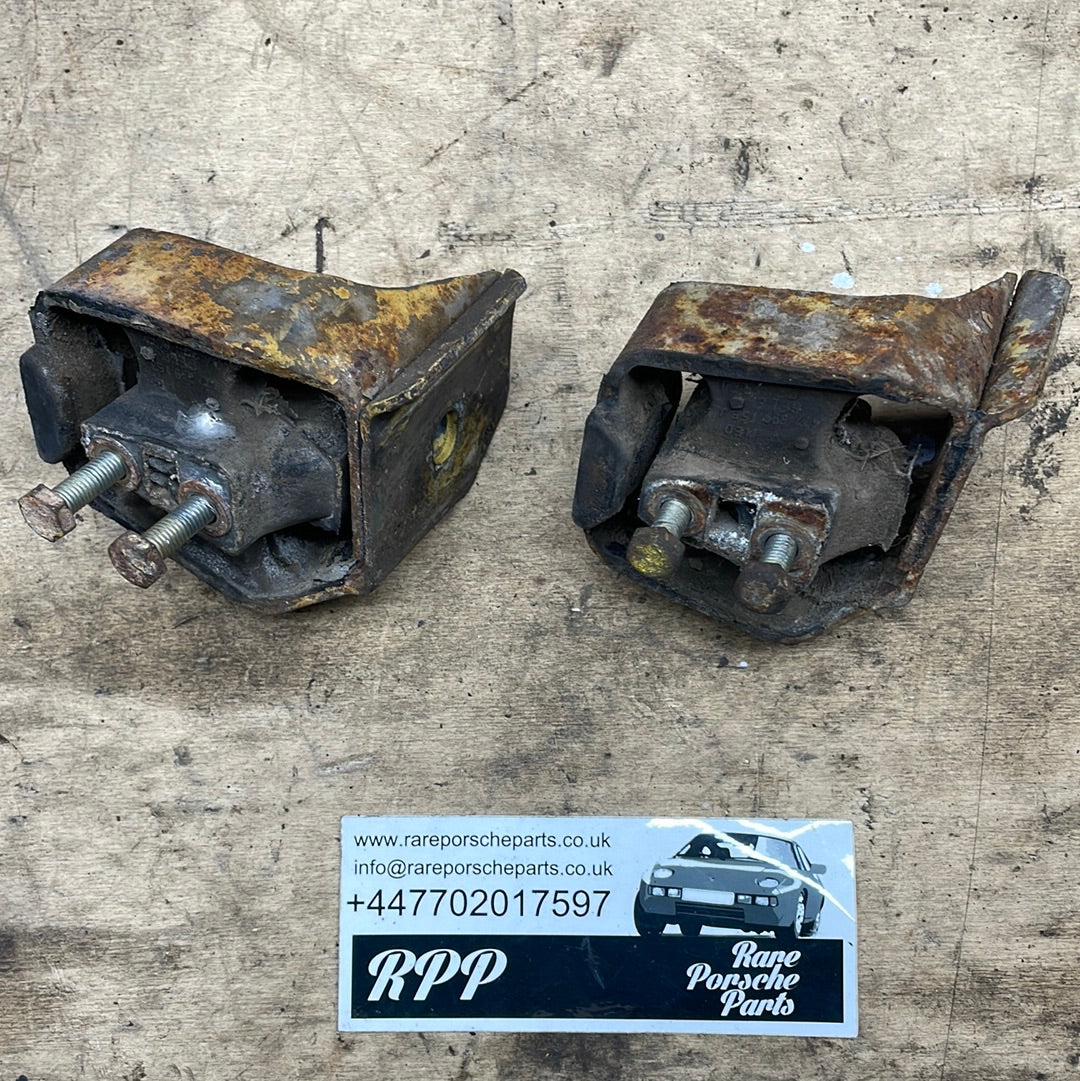 Porsche 924 / 944 pair of Used manual gearbox mounts, yellow type ...