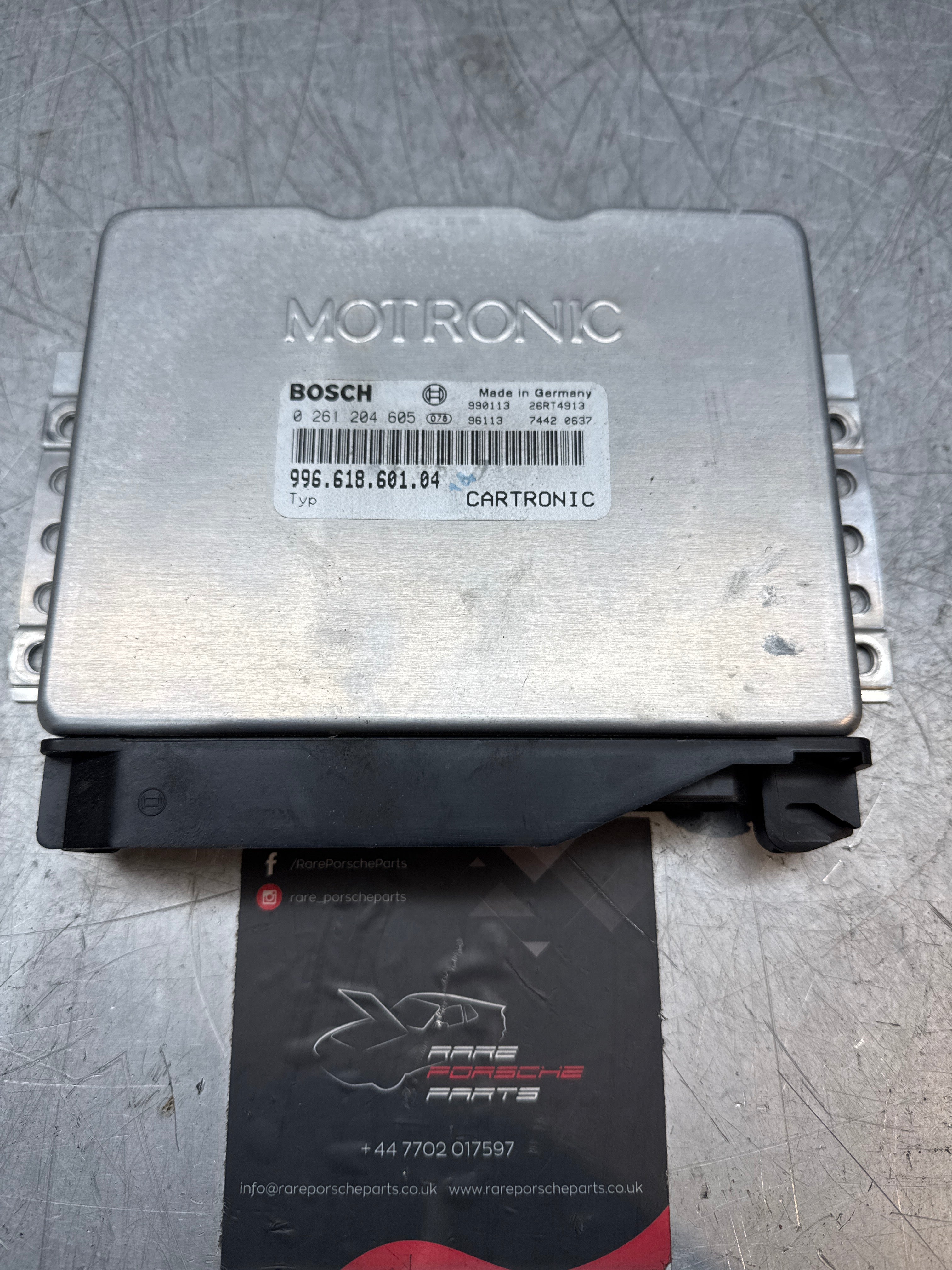 Porsche Boxter control unit Bosch 99661860104 used – Rare Porsche Parts