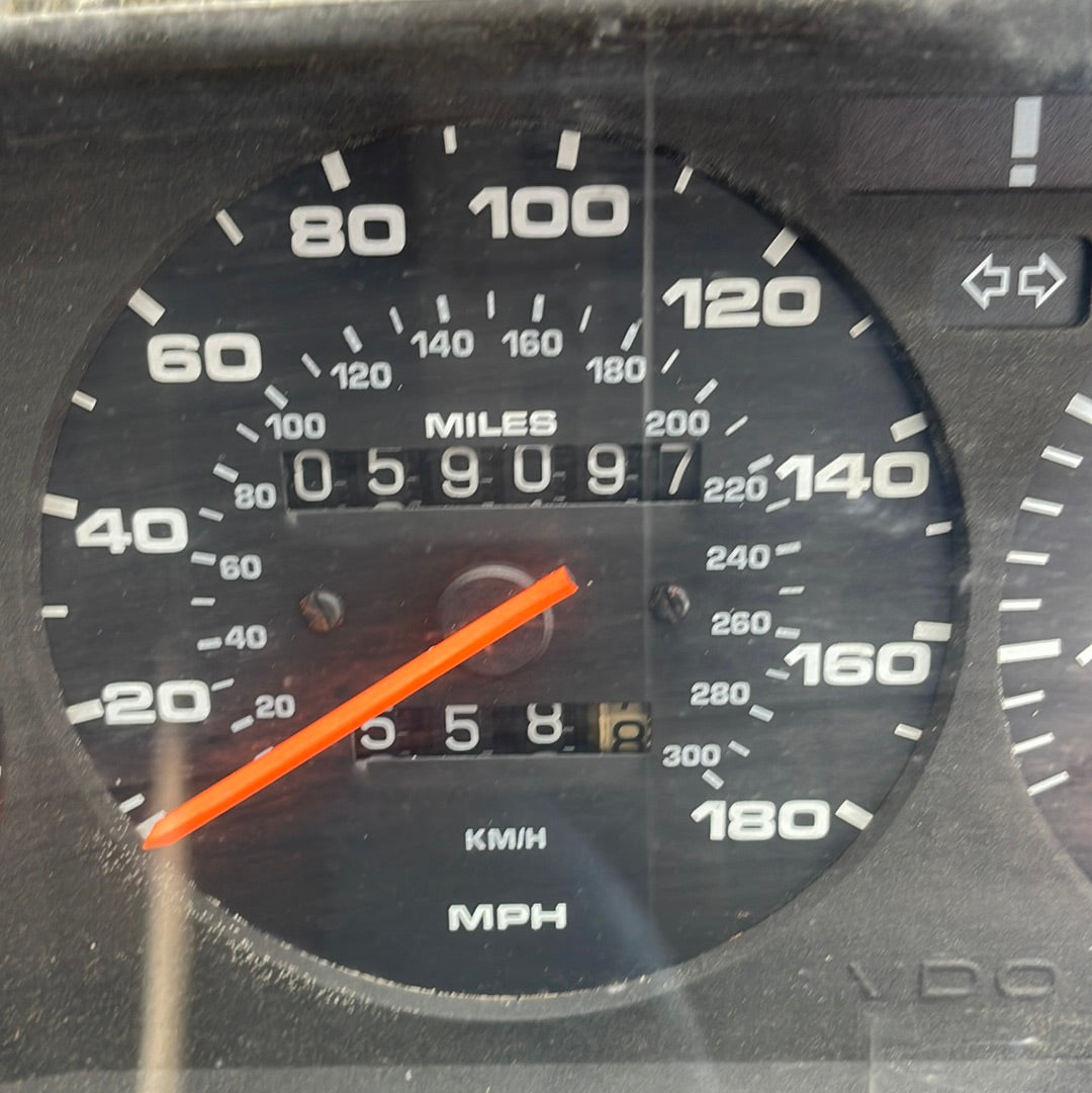 Porsche 944 Turbo dash clock binnacle pod speedometer 95264131101 used ...