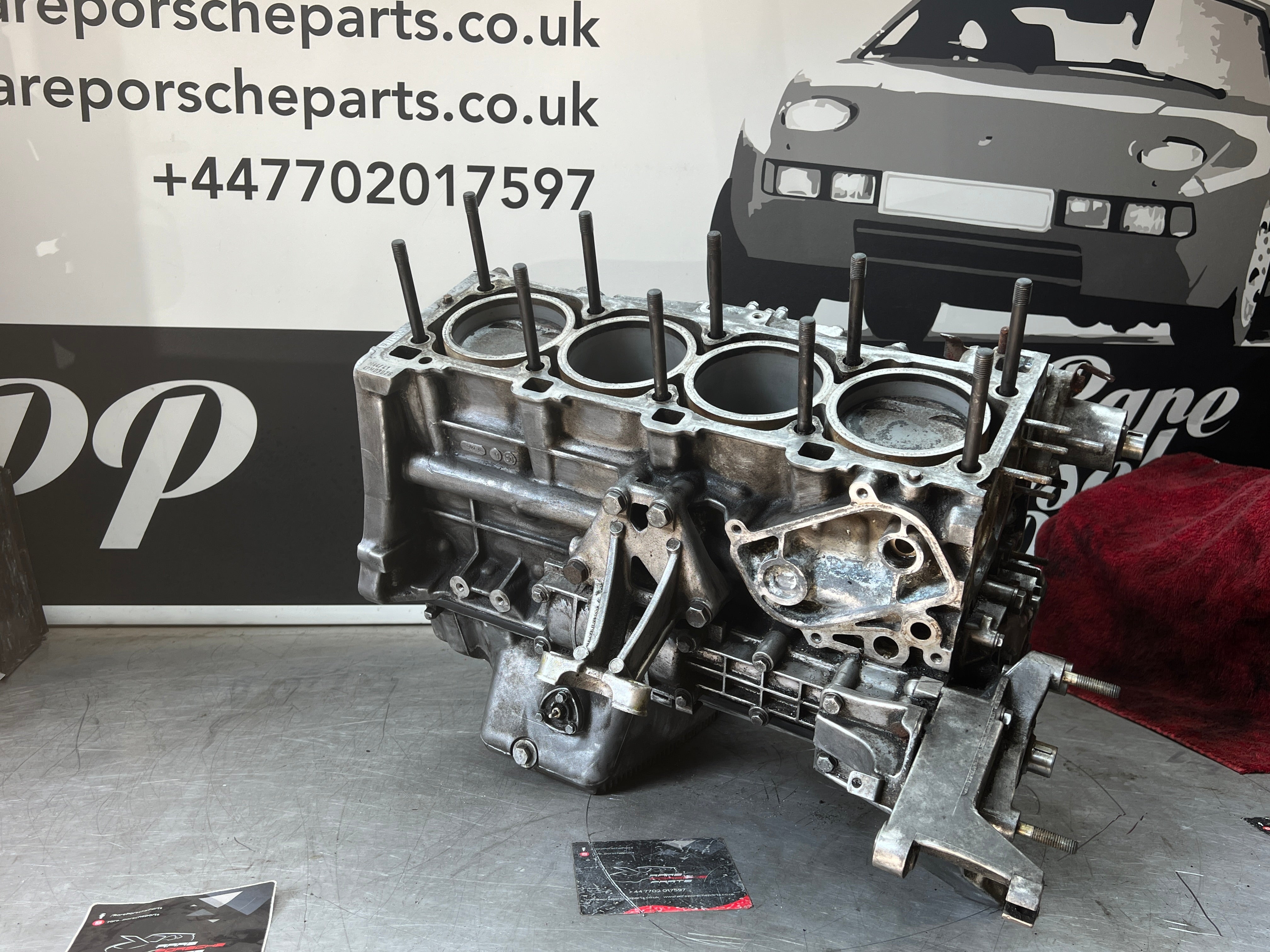 Porsche 944 S2 3.0 M44/41 engine, short block 153k miles – Rare Porsche ...