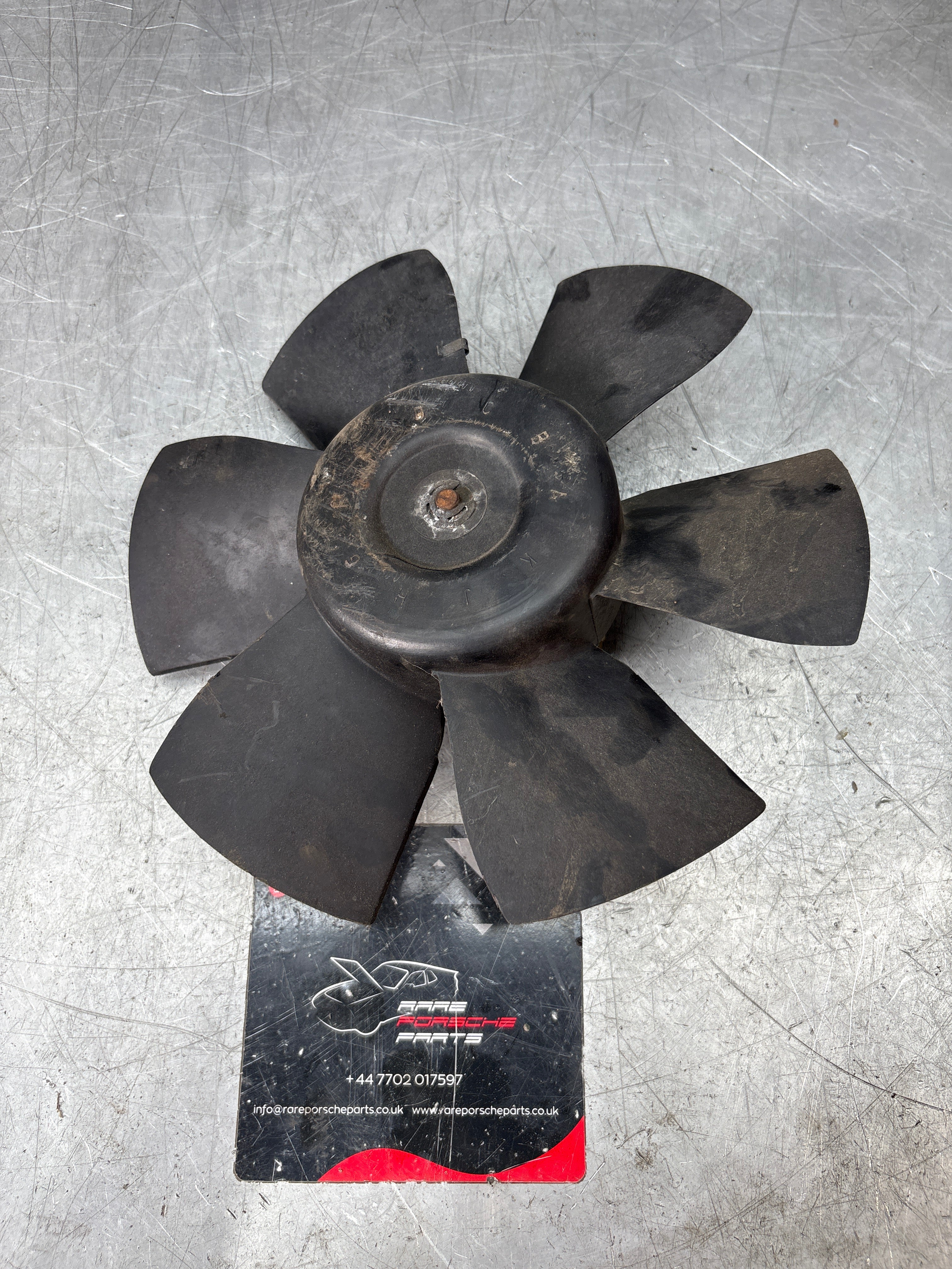 Porsche 944 six blade radiator fan 94462402103, used – Rare Porsche Parts