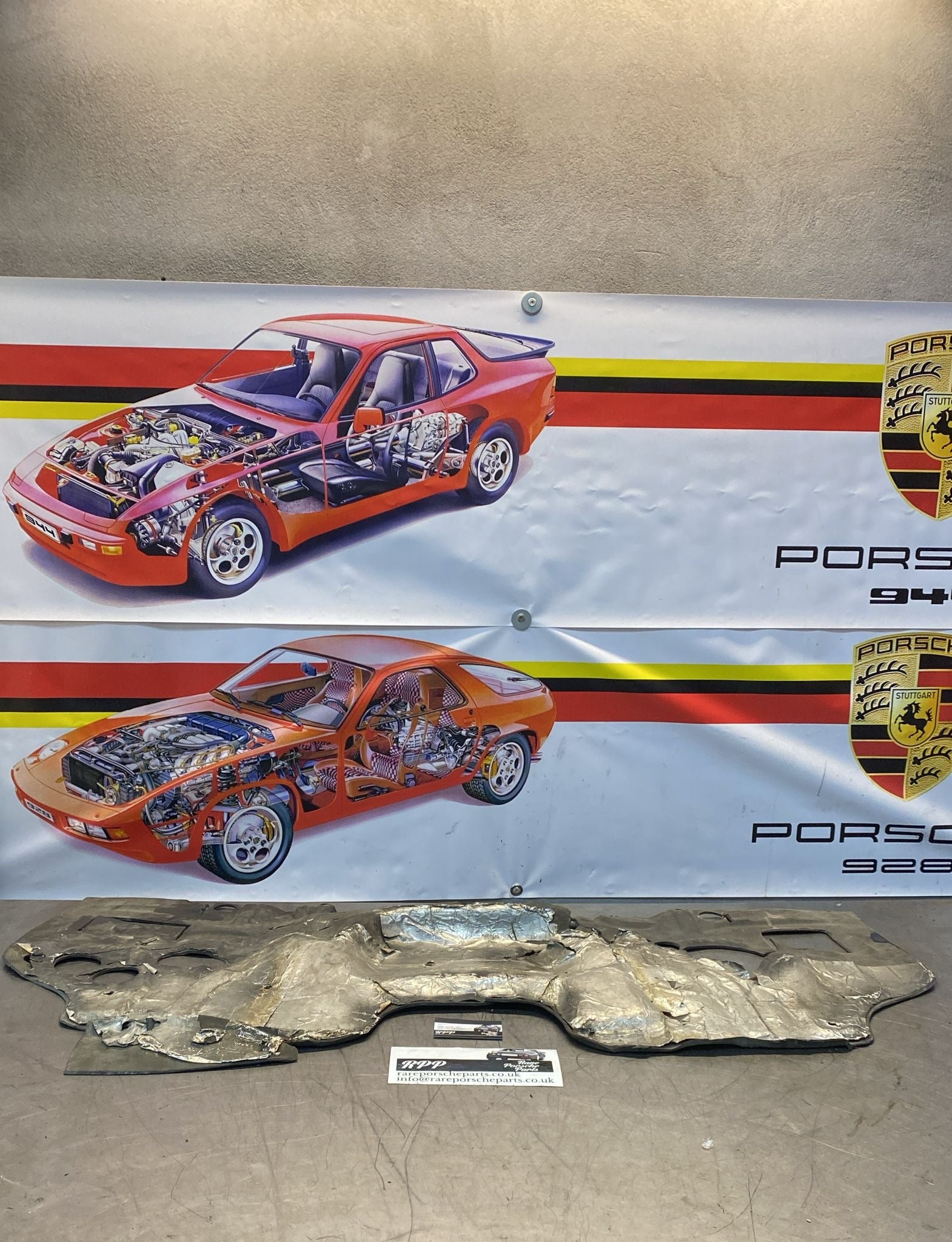 Porsche 928 Engine bay firewall insulation 92855608906 LHD – Rare ...