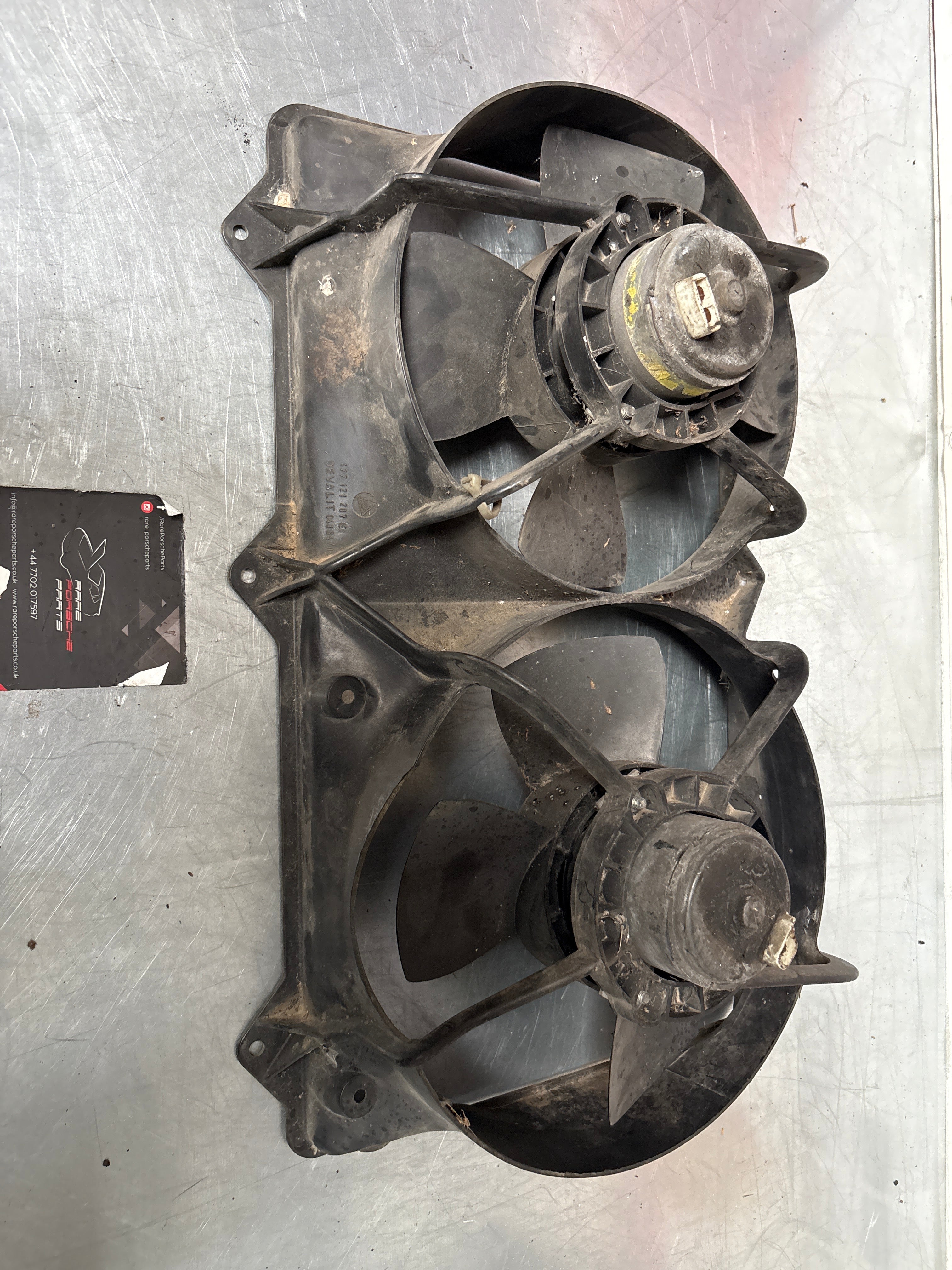 Porsche 924 / 924 Turbo / 944 twin radiator, used 477121207E / 4779594 ...