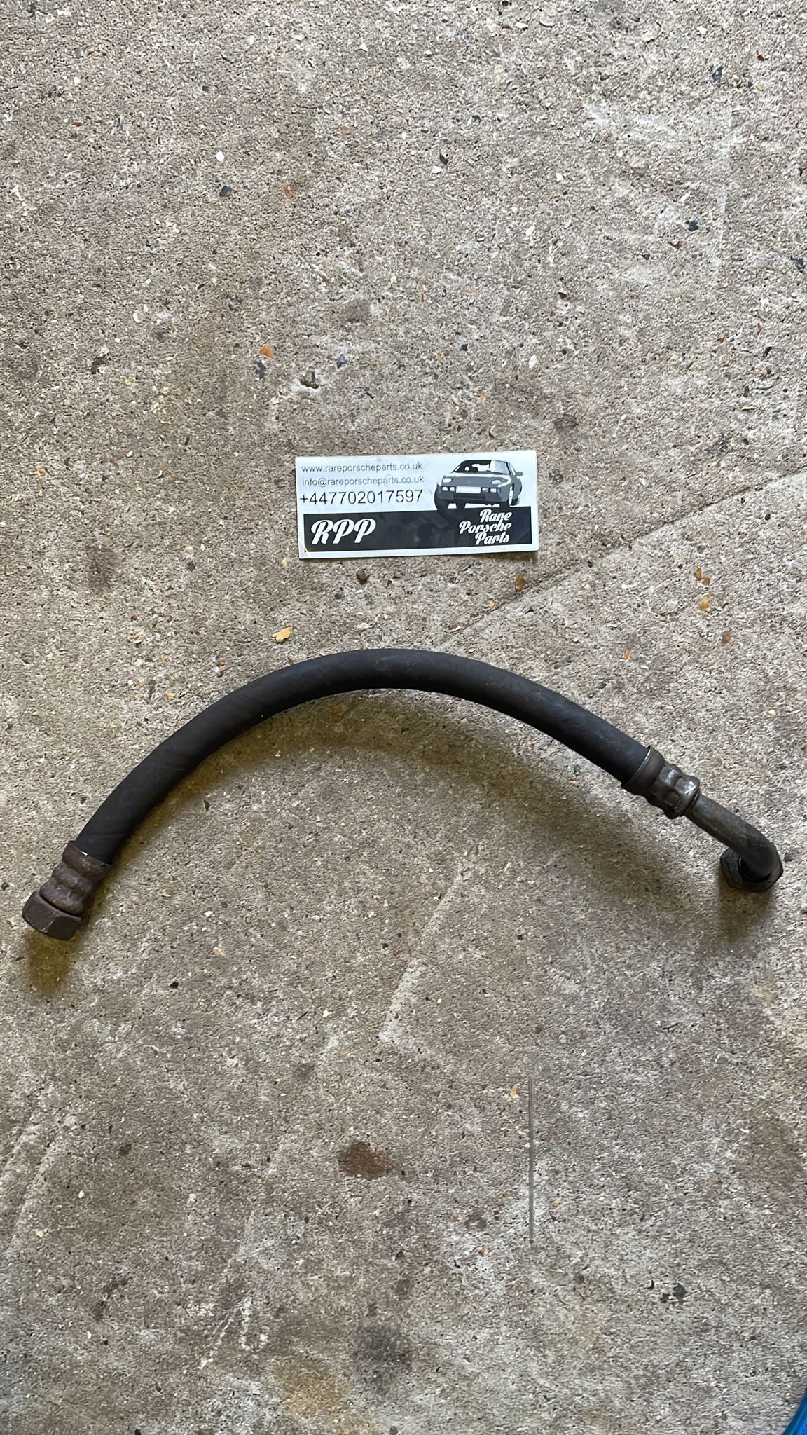 Porsche 944 Turbo Oil Pipe, 95120711103, used – Rare Porsche Parts