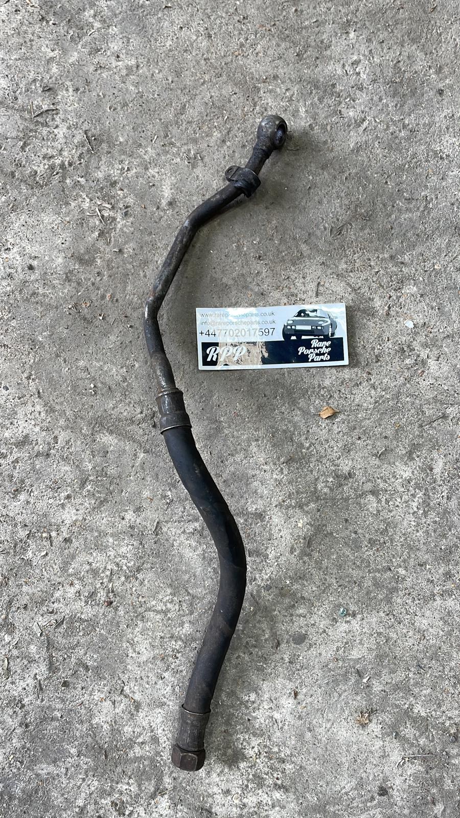 Porsche 924 Turbo 931 oil pipe cooler oil line 93110712711, used – Rare ...