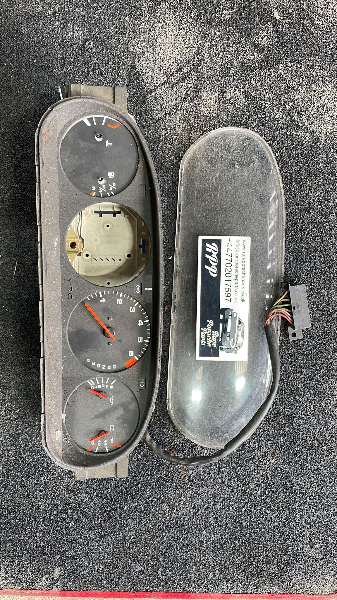 Porsche 928 Instrument cluster for spares or repair, used – Rare ...
