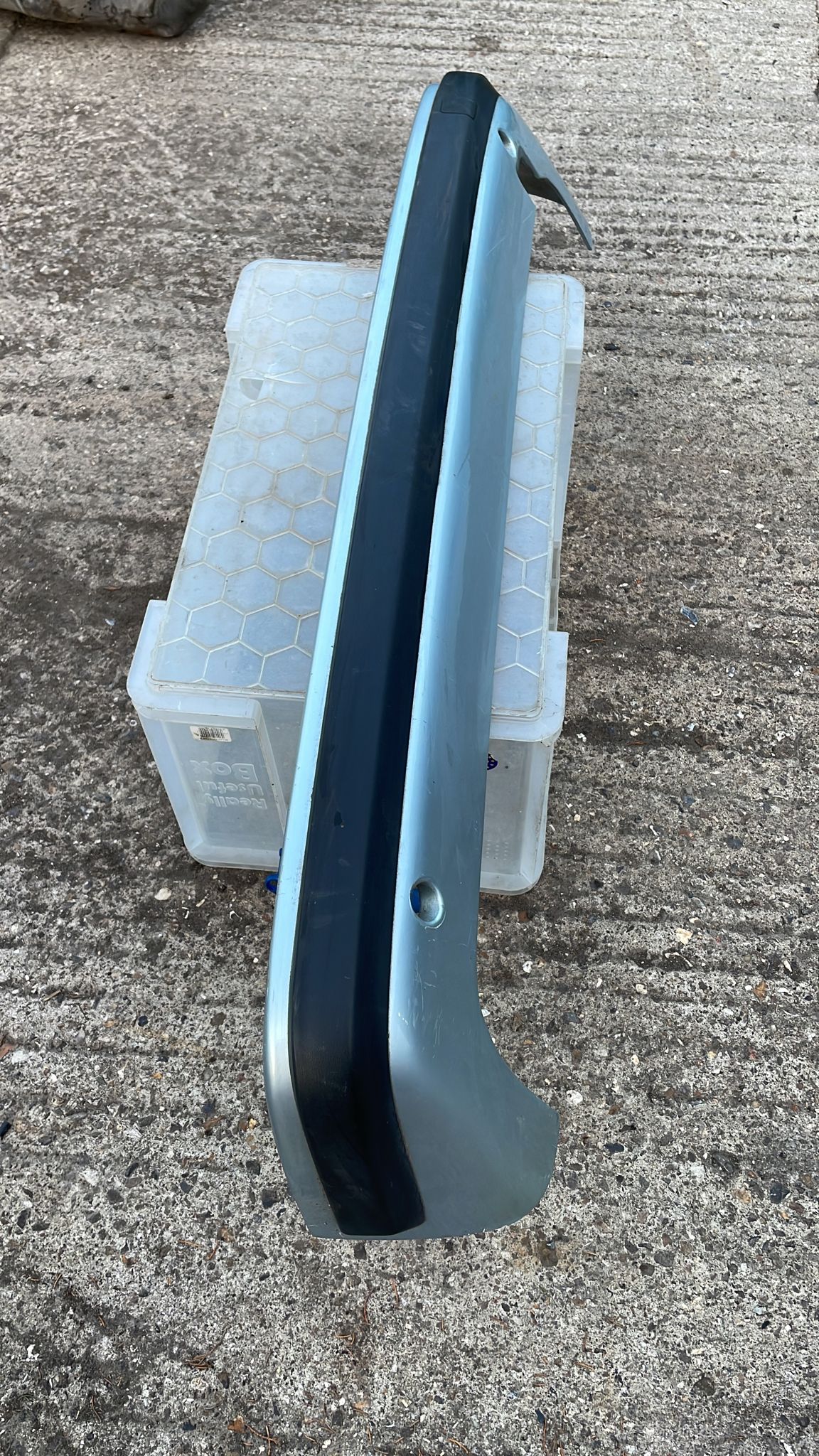 Porsche 944 Turbo S2 rear bumper, damaged, used – Rare Porsche Parts