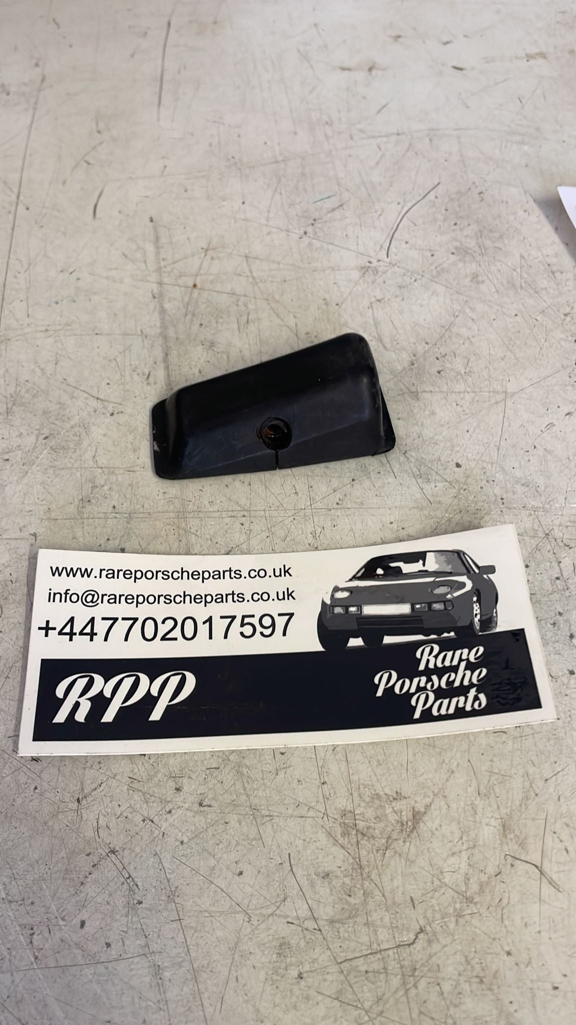 Porsche 924 front bumper, driving light buffer, rubber pad, left 47780 ...