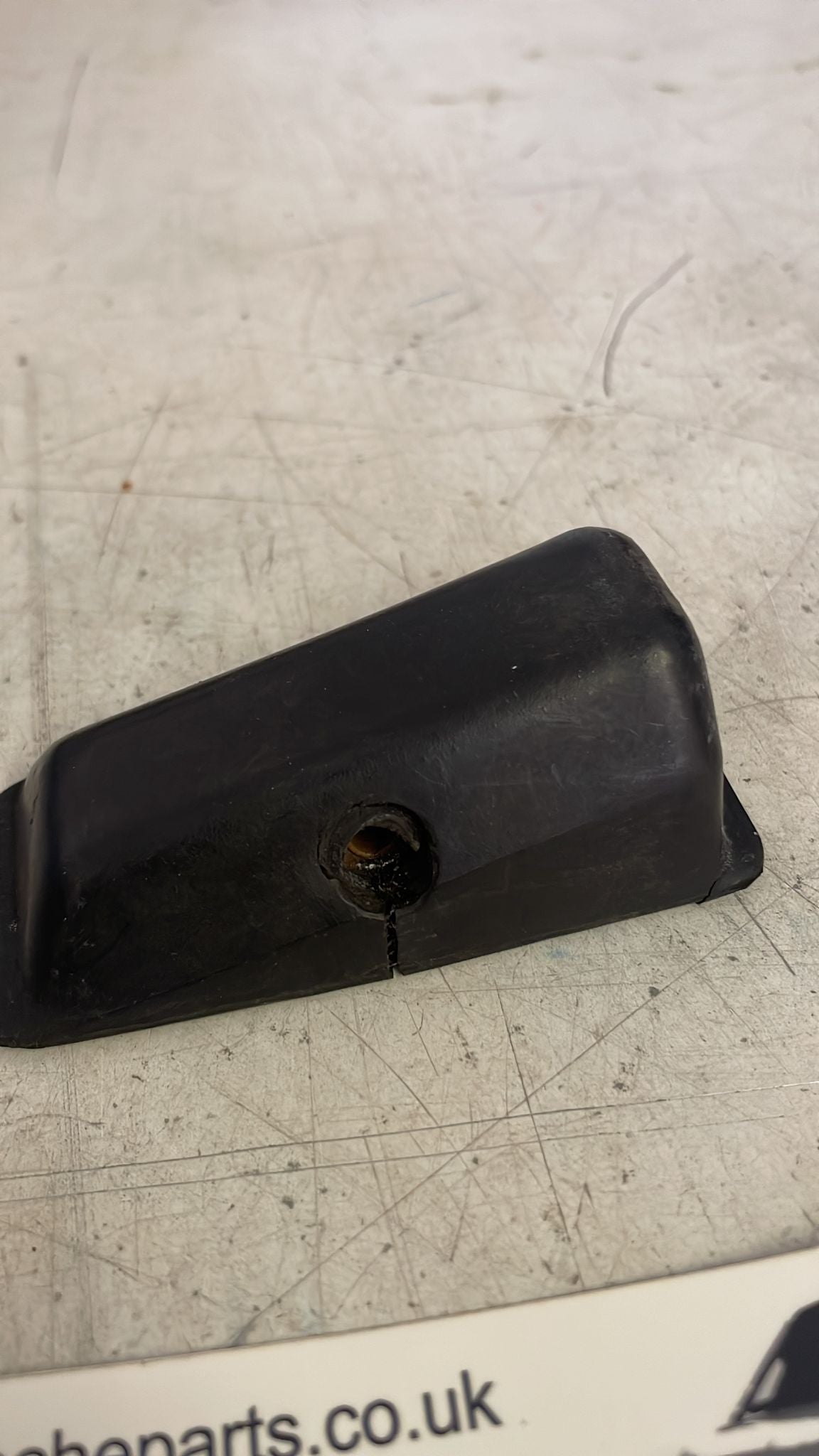 Porsche 924 front bumper, driving light buffer, rubber pad, left 47780 ...