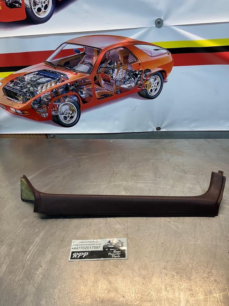 Porsche 928 A pillar trim 92855507302 left, burgundy, used – Rare ...