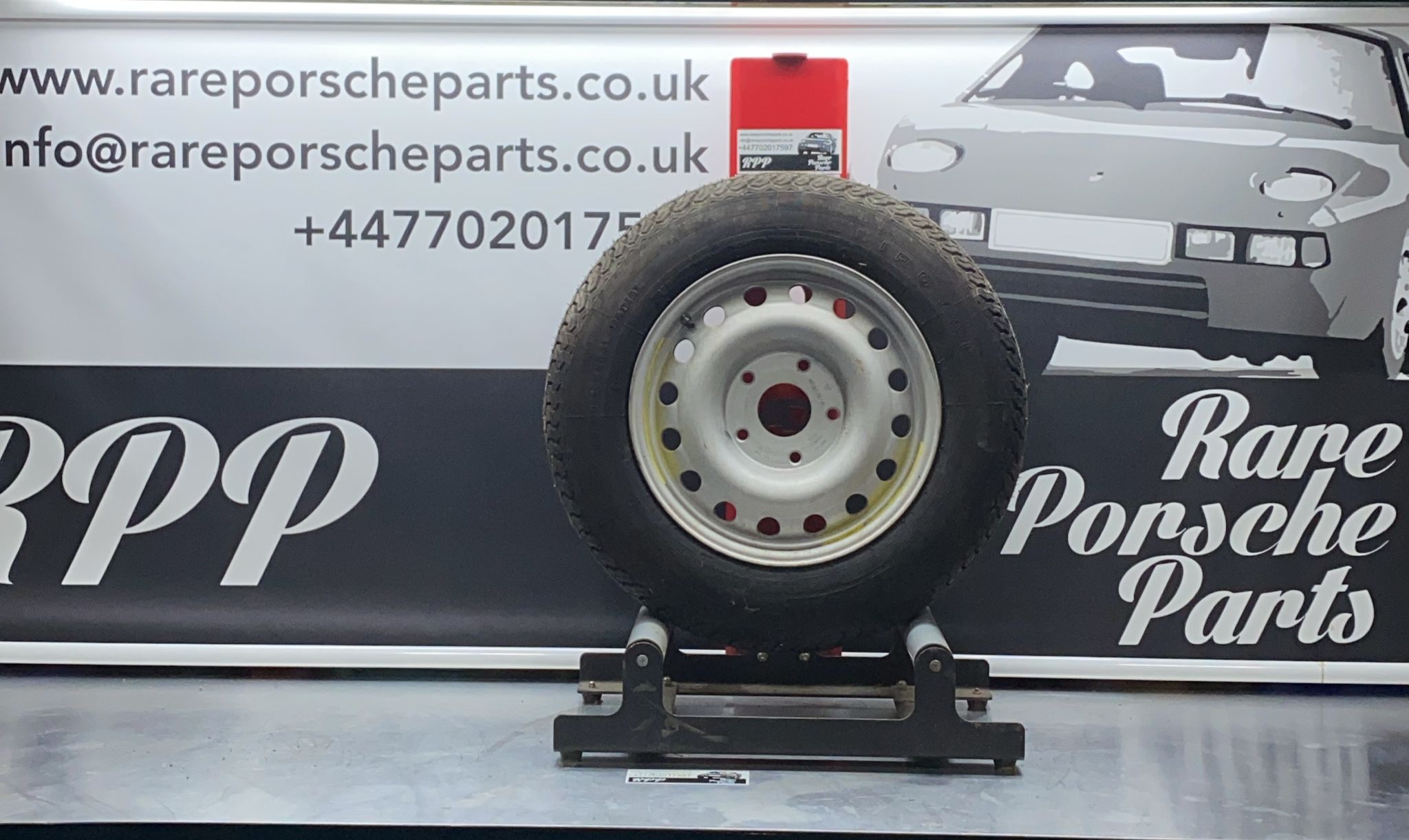 Porsche 944 Turbo alloy spare wheel with tyre, used 95136213101 – Rare ...