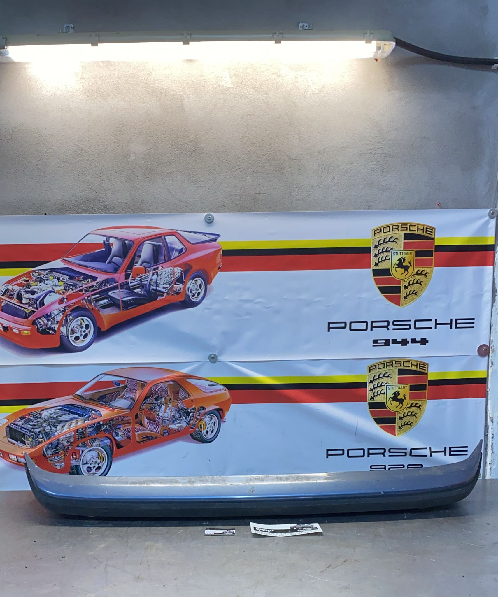 Porsche 944 rear bumper, used 93150538700 – Rare Porsche Parts