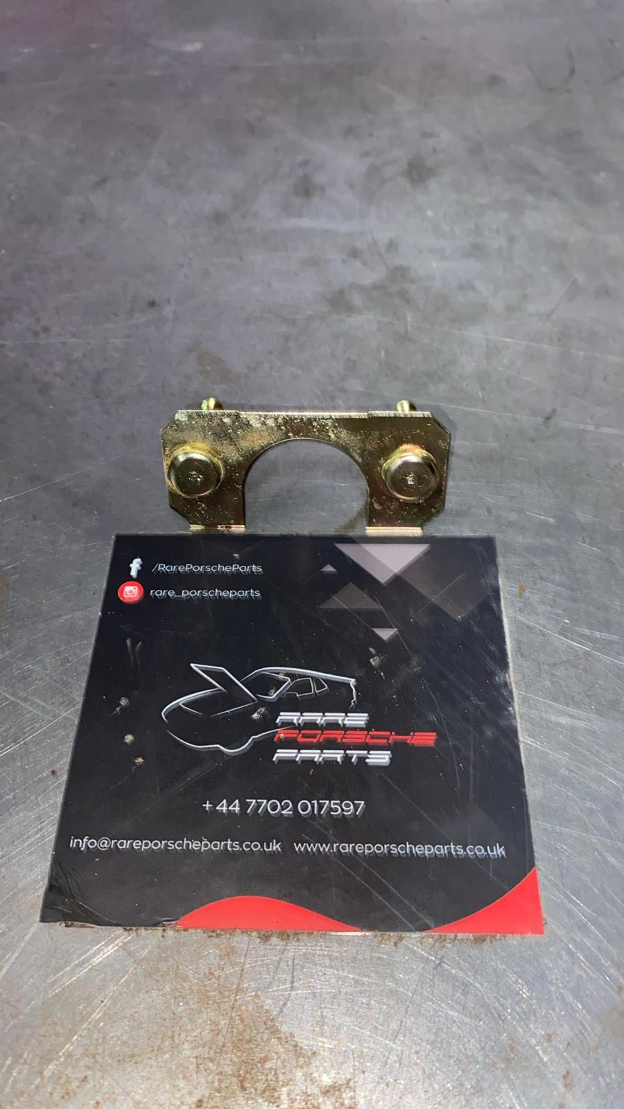 Porsche 924 944 rear hatch lock retaining reinforcement plate, refurbi ...