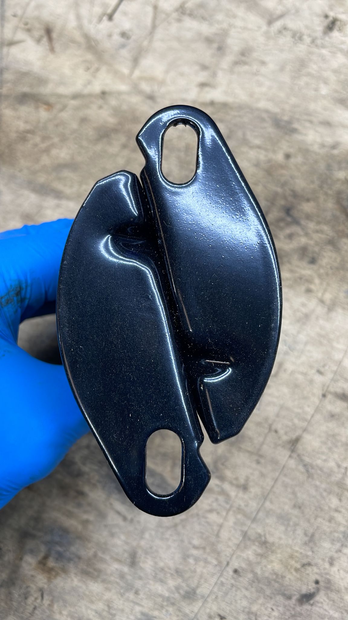 Porsche 924 944 bumper bracket mount 477807131A Refurbished – Rare ...