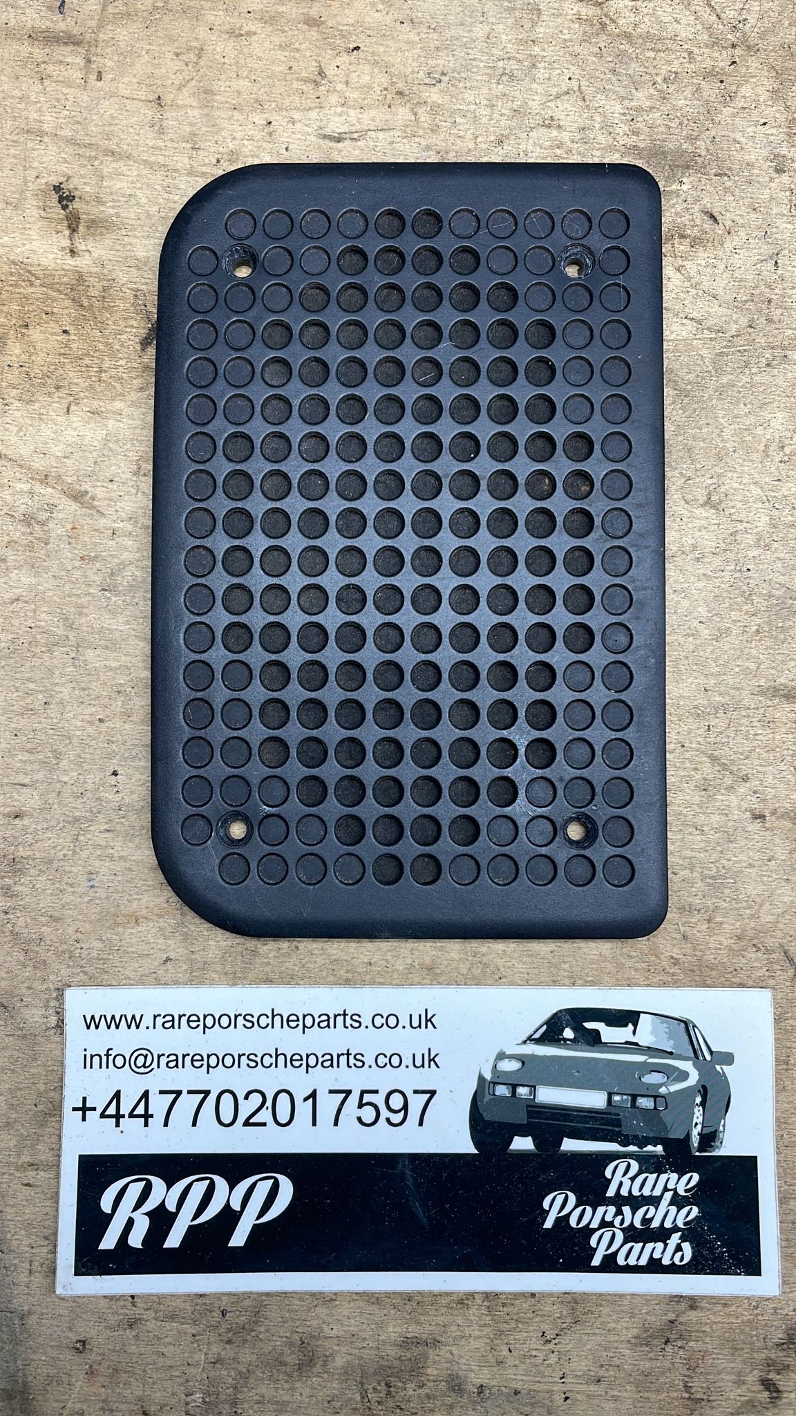 Porsche 944 924 Door Speaker grill 477887081 Black, used – Rare Porsche ...