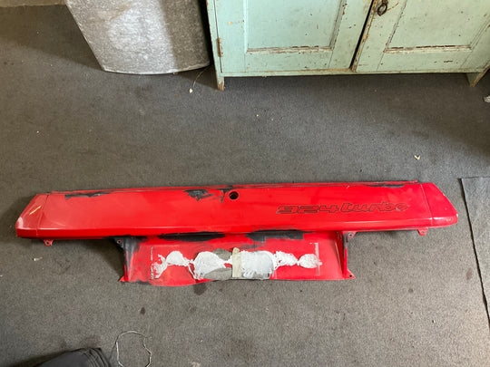 Porsche 924 944 rear hatch panel, body cut, used – Rare Porsche Parts