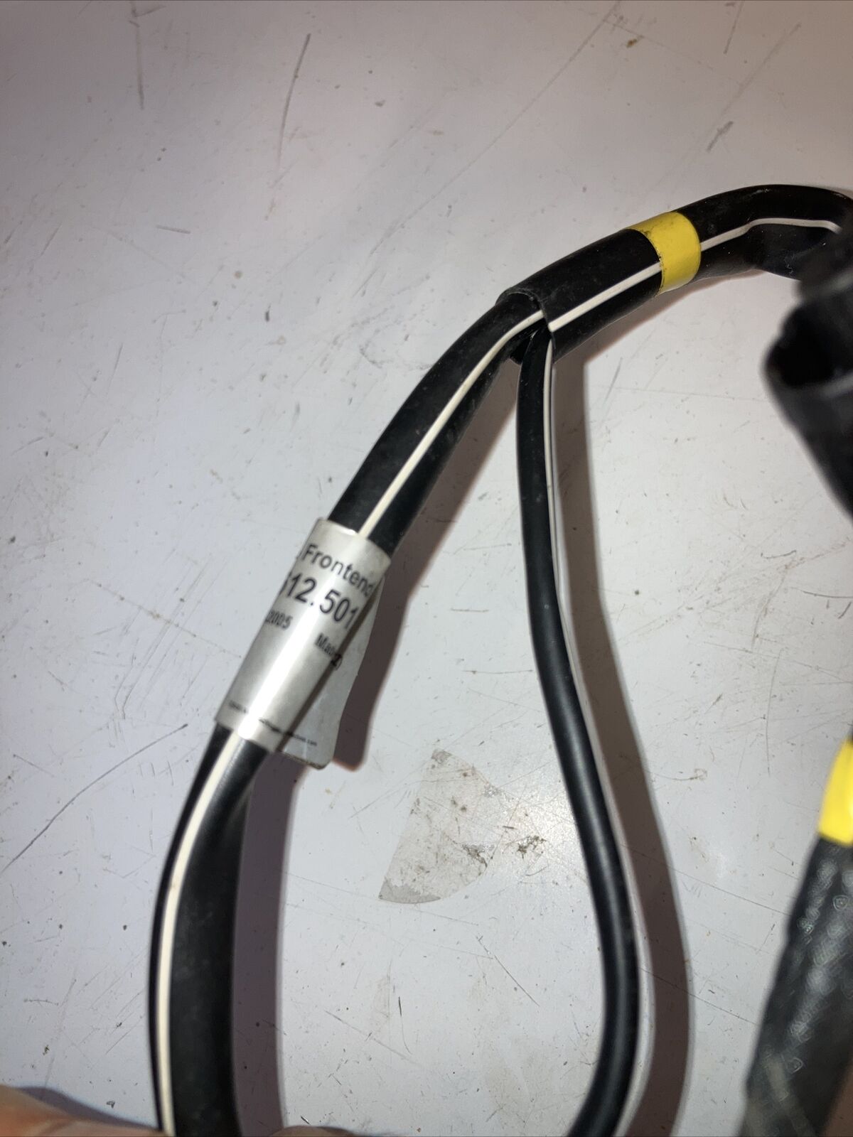 Genuine Porsche 987 Boxster 2005-08 wiring harness for front bumper 98 ...
