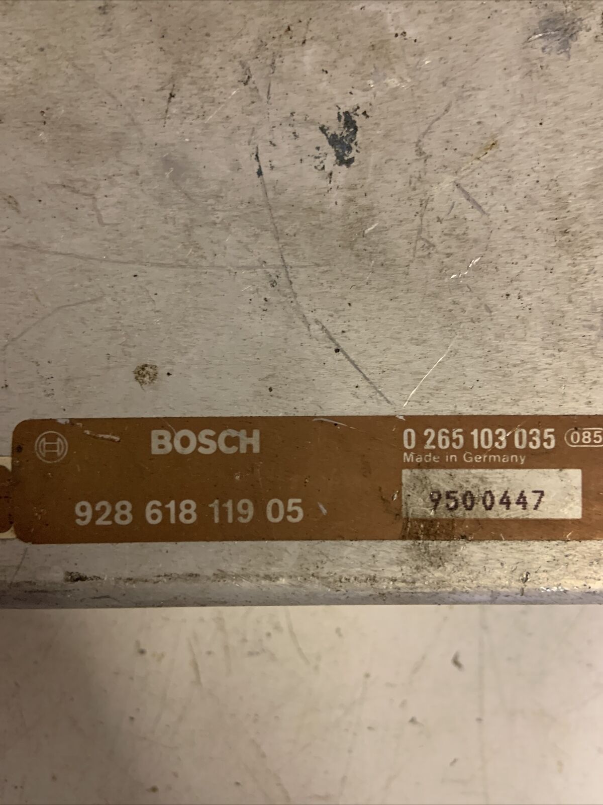 Porsche 944 ABS ECU 0265103035 92861811905 used – Rare Porsche Parts