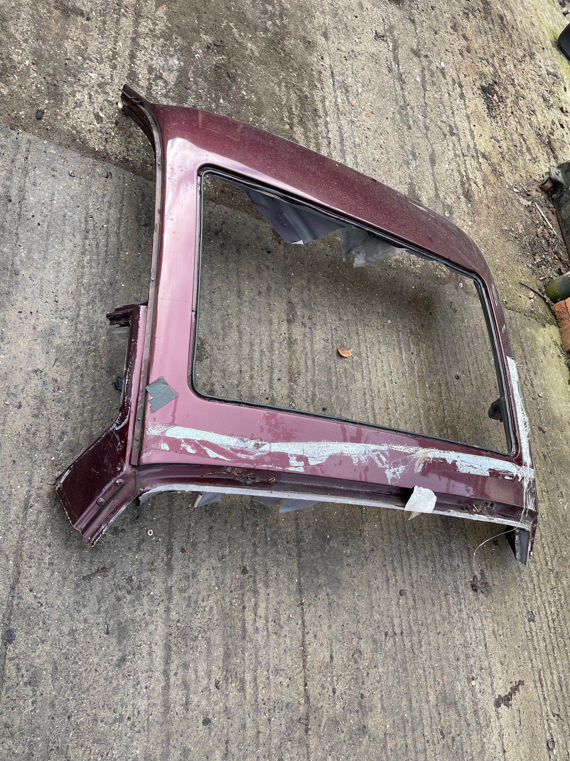 Porsche 944 S2 roof cut, roof panel – Rare Porsche Parts